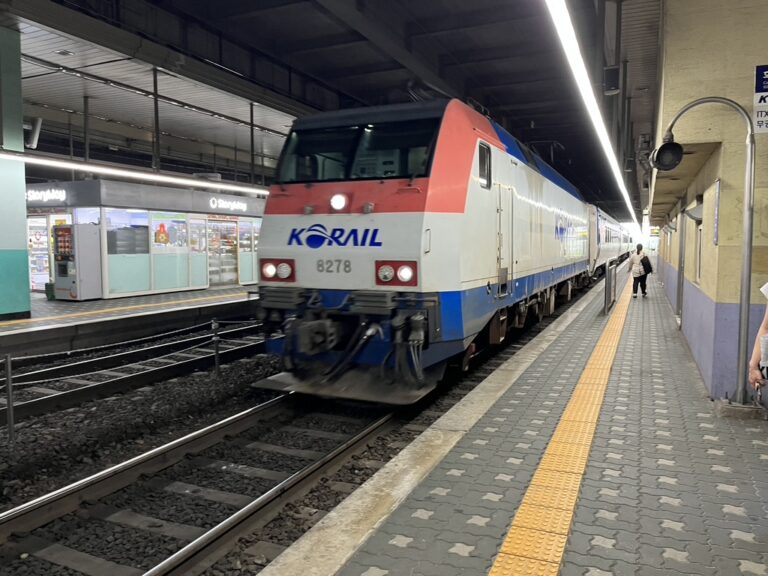 KORAILのセマウル号とムグンファ号の乗り心地を確かめに行ってきました！ | ひろたかブログ